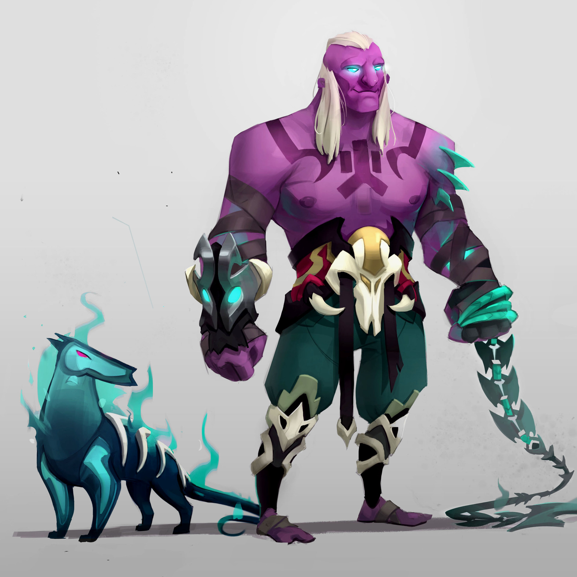 ArtStation - Hell hounds keeper