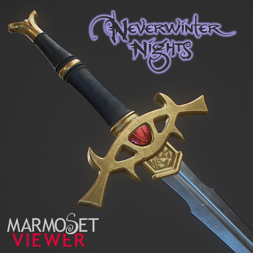ArtStation - Neverwinter Nights Sword