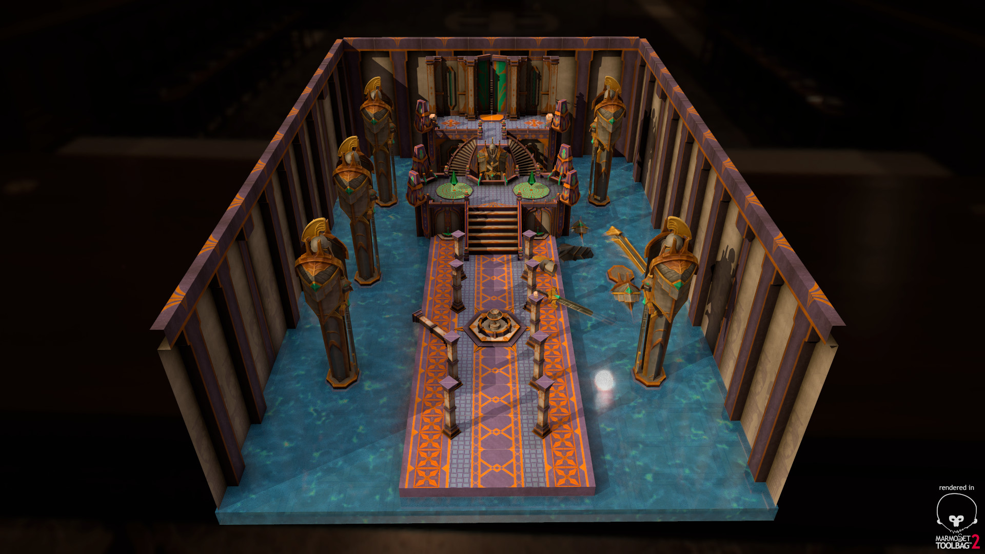 ArtStation - Map_Elysion_BasicColor