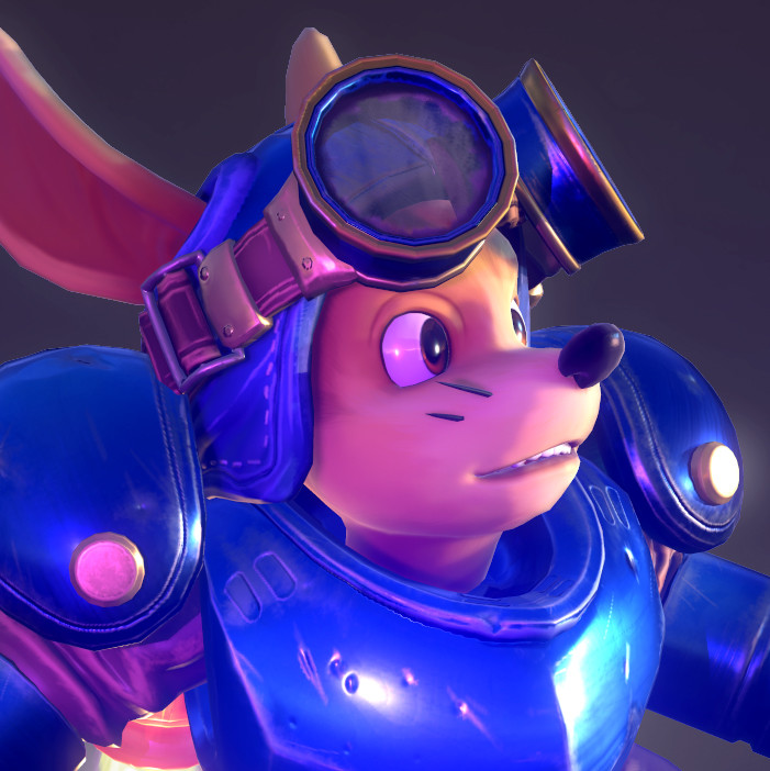 ArtStation - Sparkster - The Rocket Knight