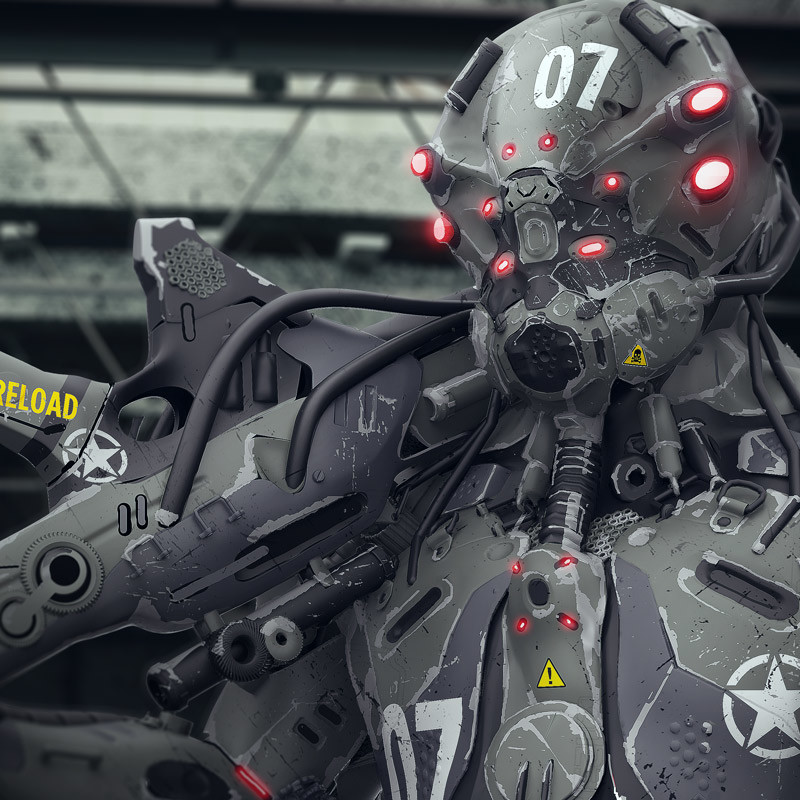 ArtStation - Exo Mech