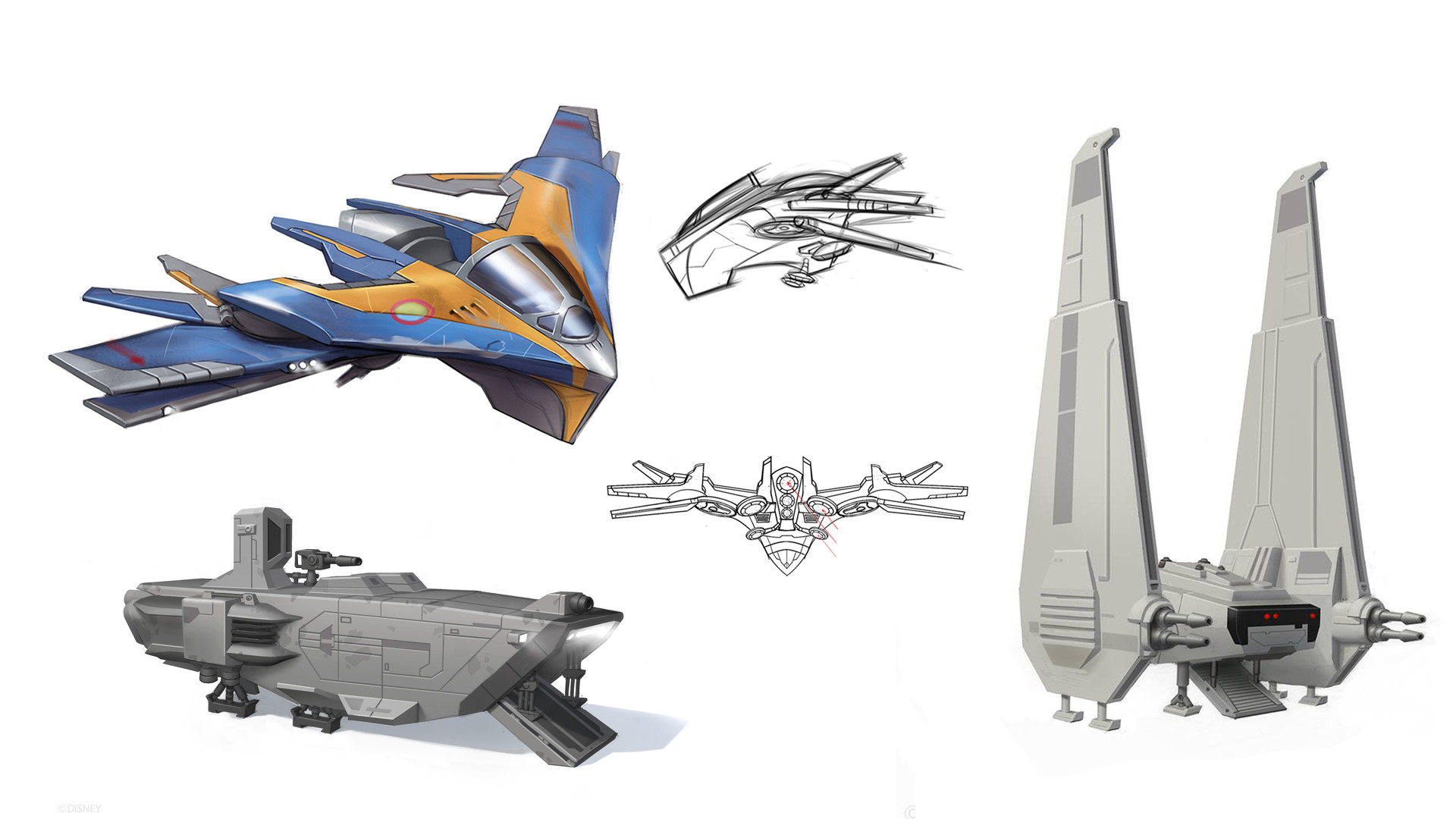 ArtStation - Vehicle Work For Disney Infinity