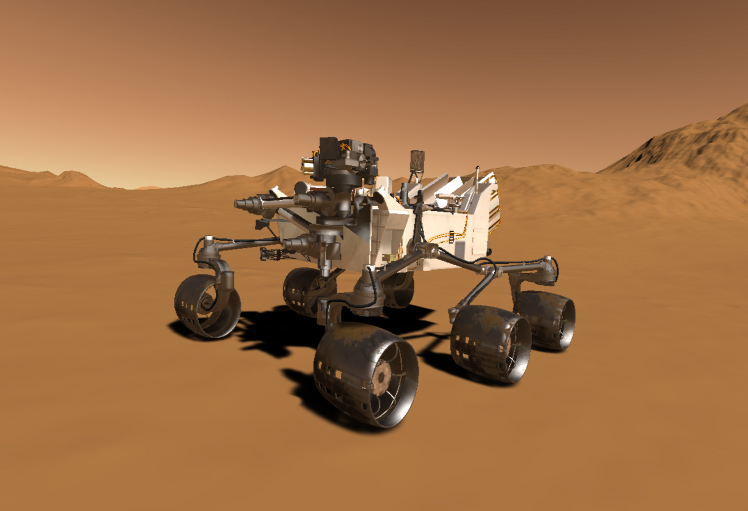 ArtStation - Curiosity Rover