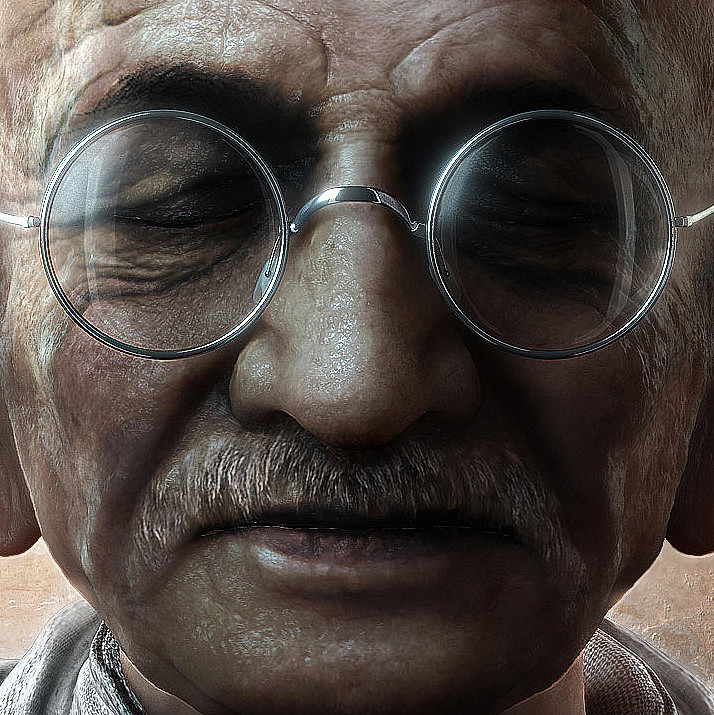 ArtStation - Mahatma Gandhi