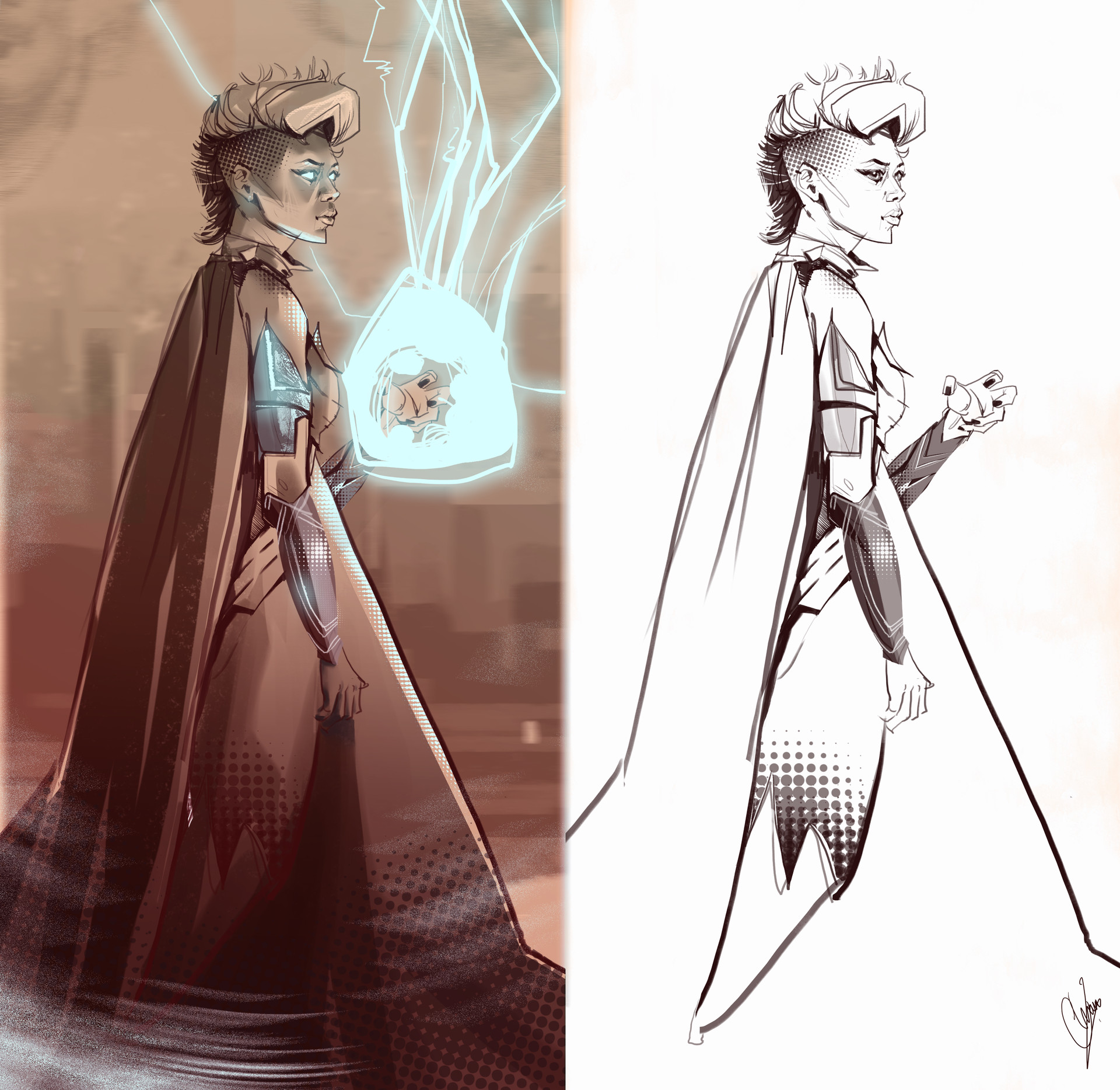 ArtStation - Storm fan art