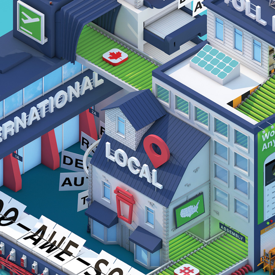 ArtStation - Isometric City