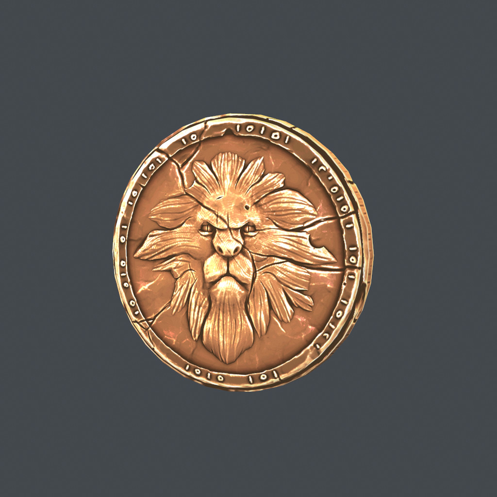ArtStation - Lion Coin