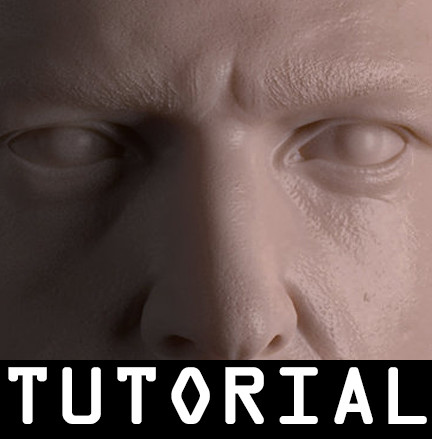 ArtStation - Male Head Sculpt and SSS Study