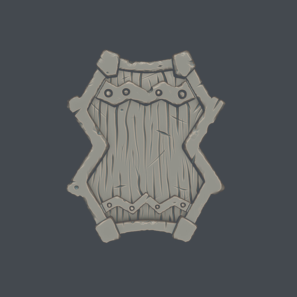 ArtStation - Orc Shield