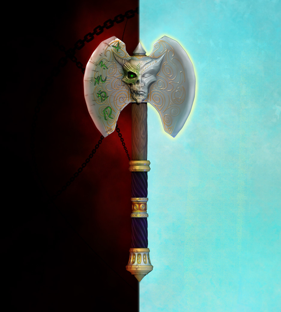 ArtStation - Dual Cursed Axe