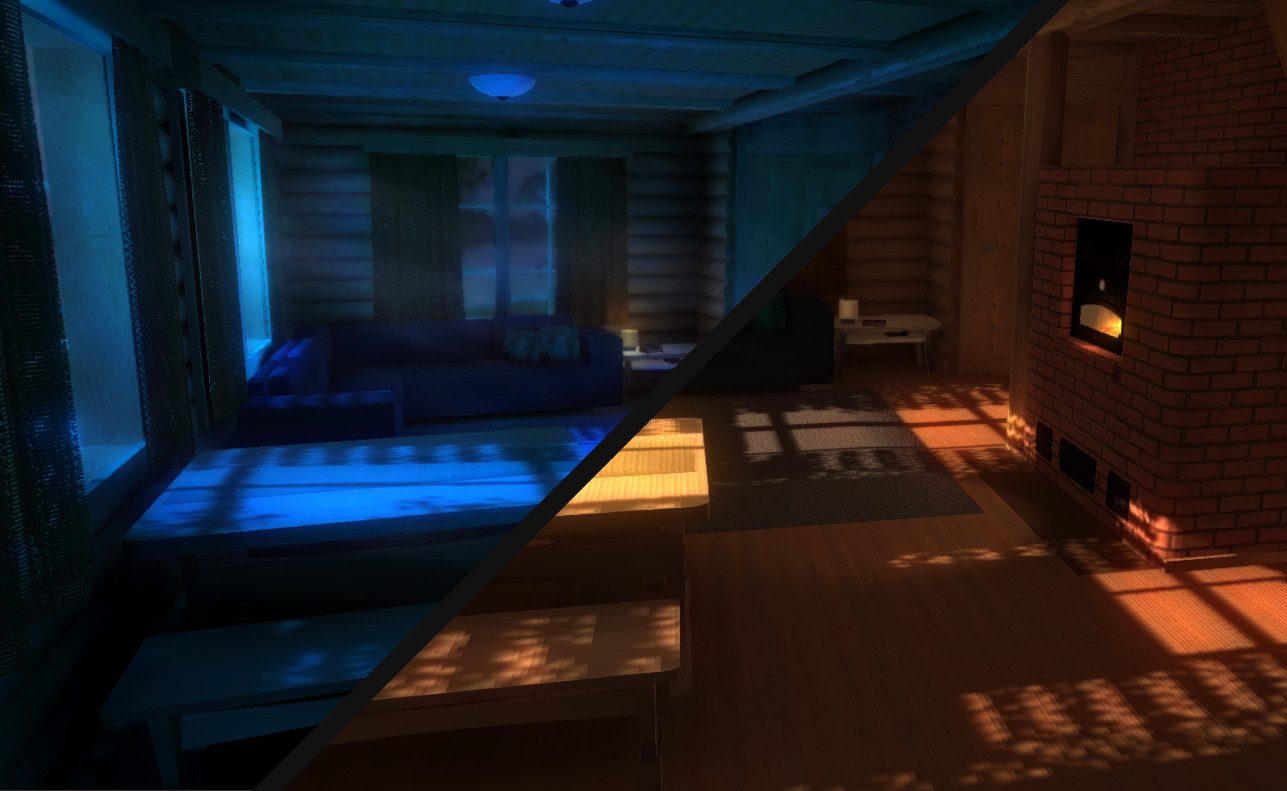 ArtStation - Thesis work of video game lighting