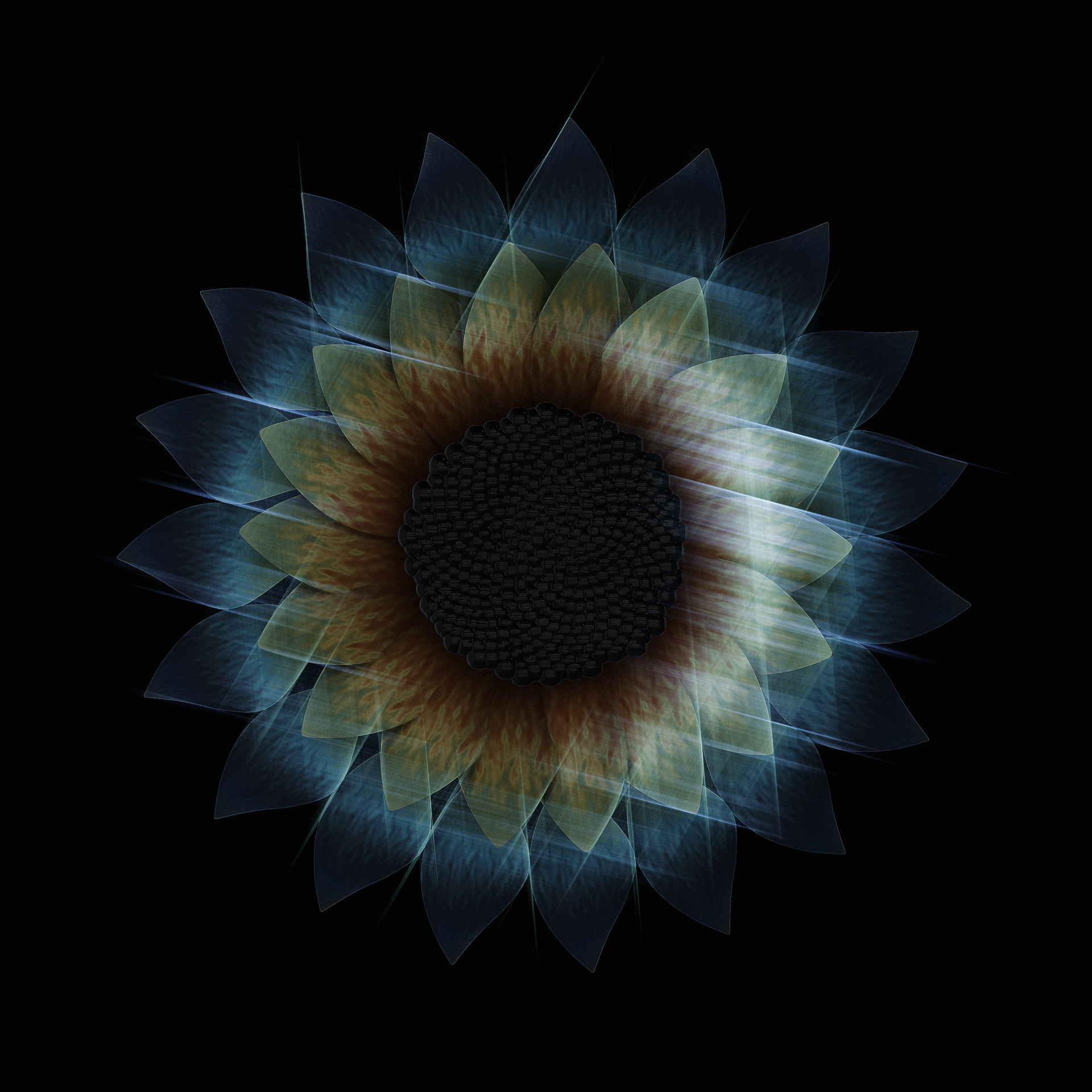 ArtStation - Birth of a Virtual Sunflower