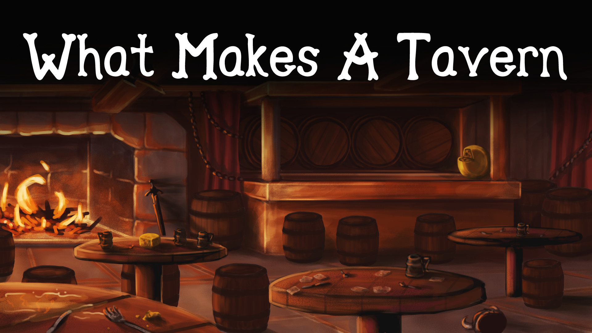 ArtStation - What Makes A Tavern