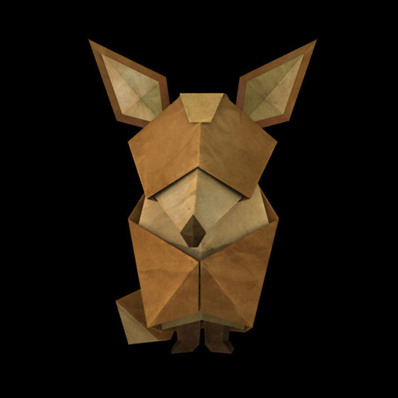 ArtStation - Cut-Shumoto origami characters