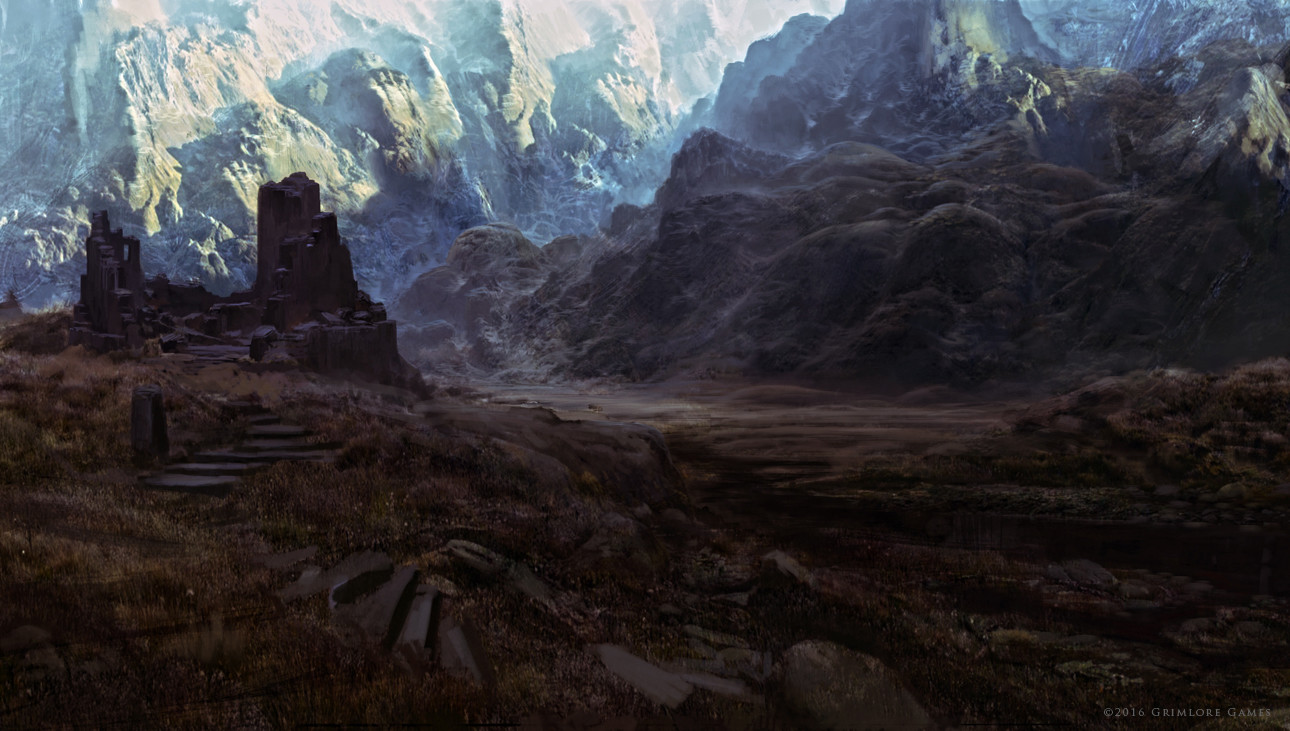 ArtStation - Spellforce 3 - Enviroment sketches 1