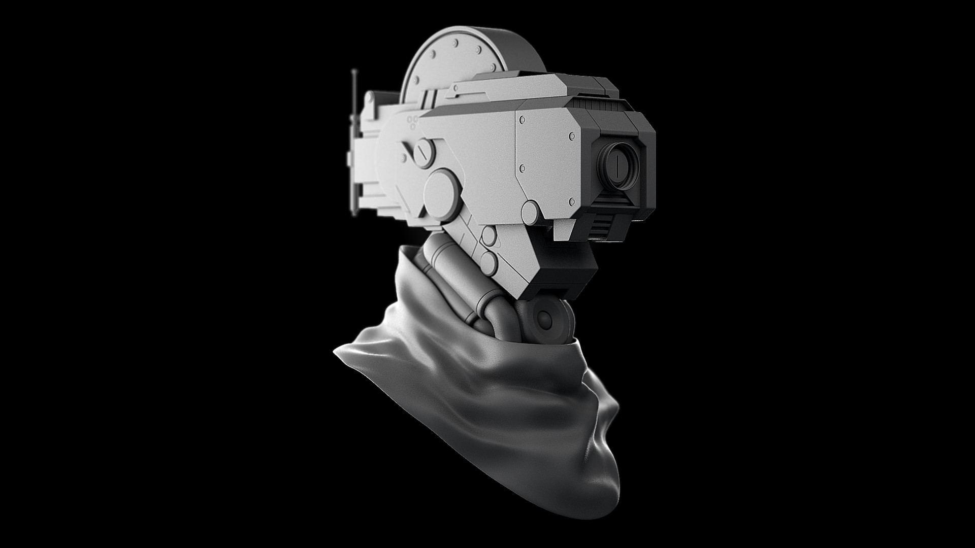 ArtStation - Mech Head