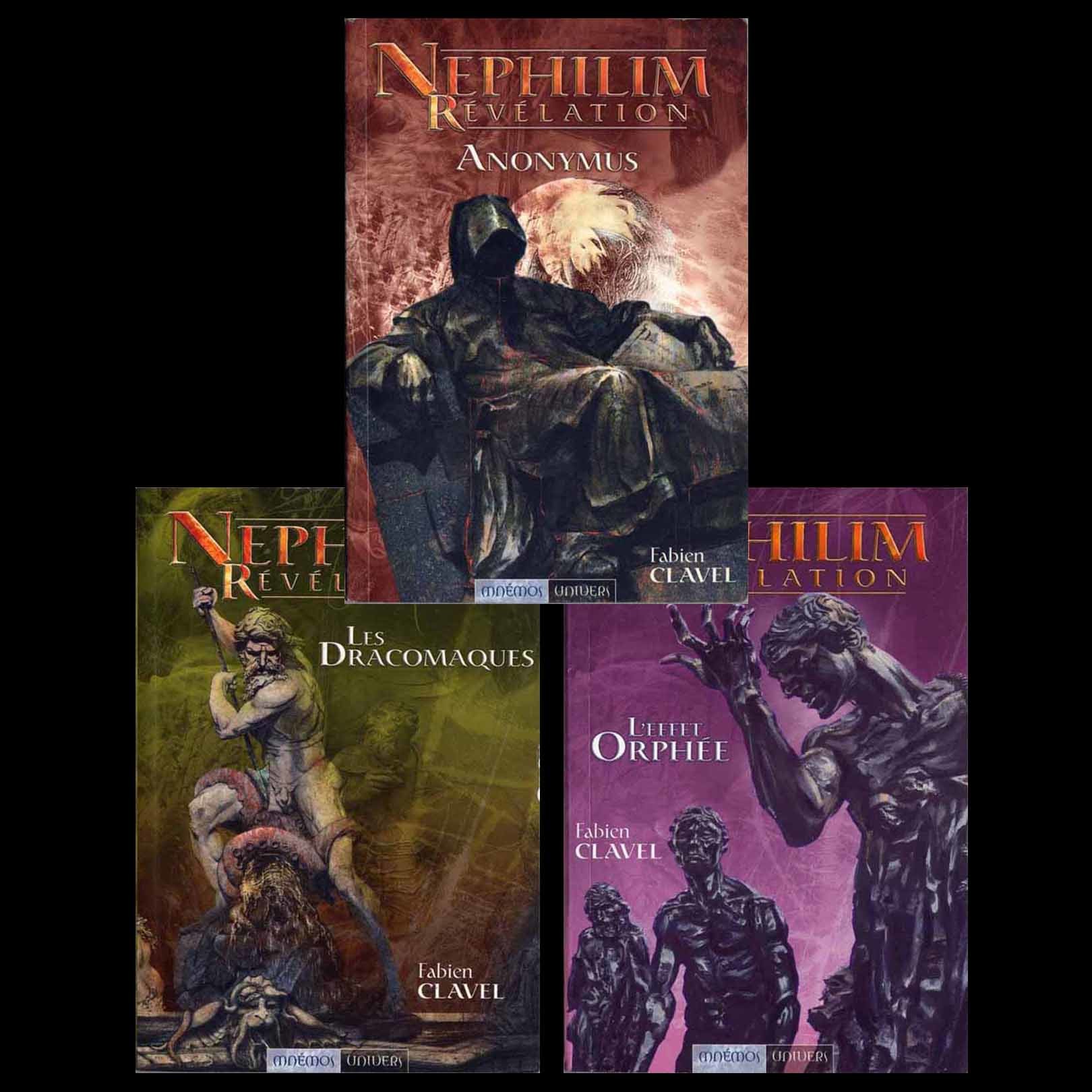 ArtStation - 3 book covers: Nephilim révélation, 2002-2004.