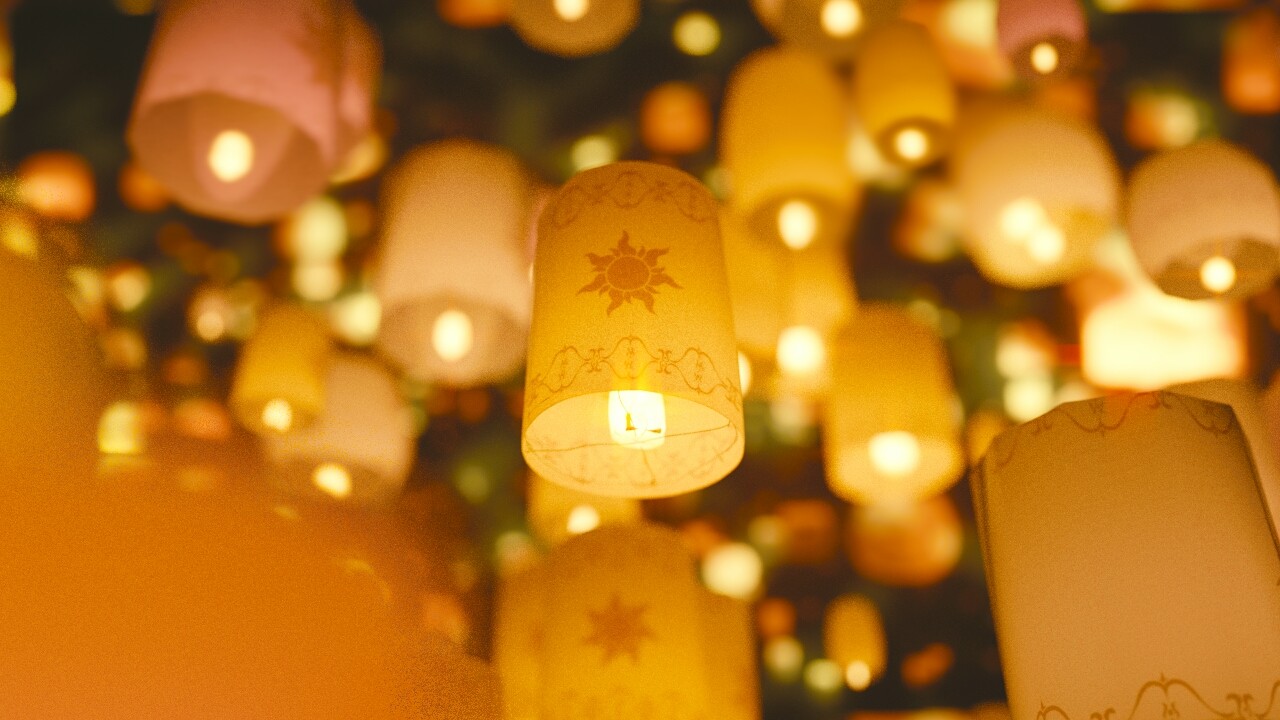 ArtStation - Floating Lights