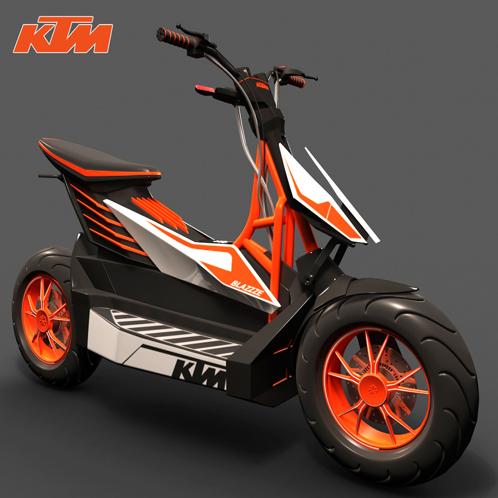 ArtStation - KTM SCOOTER