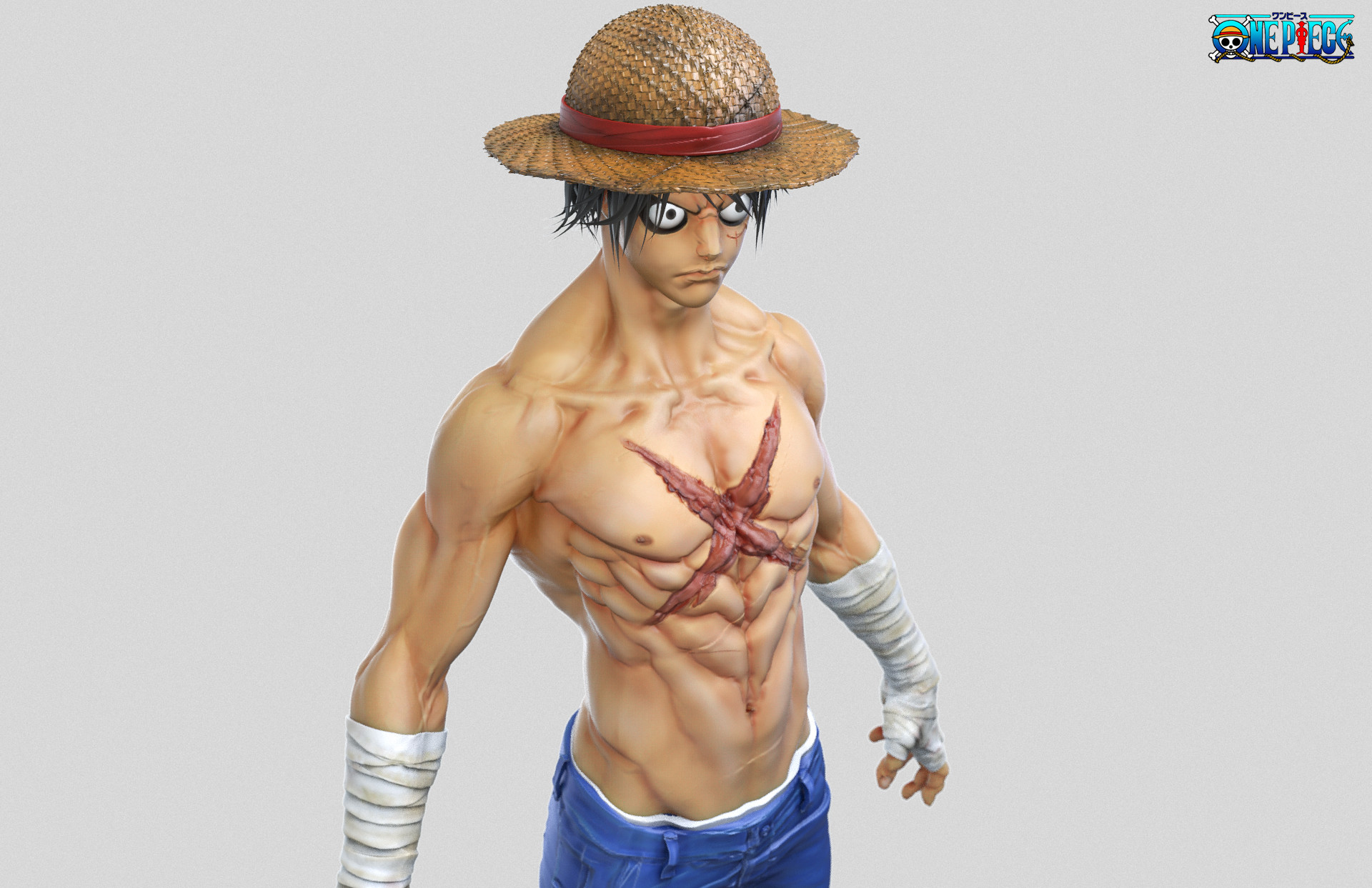 ArtStation - Monkey D. Luffy