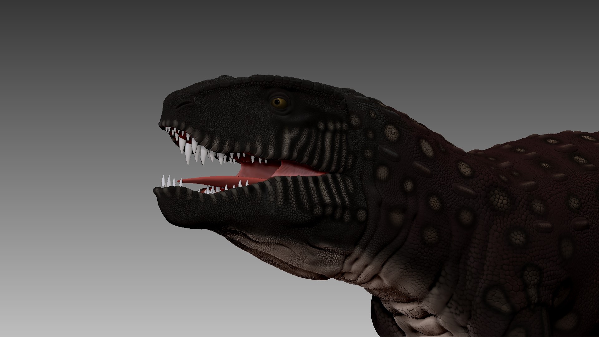 ArtStation - Postosuchus Turntable