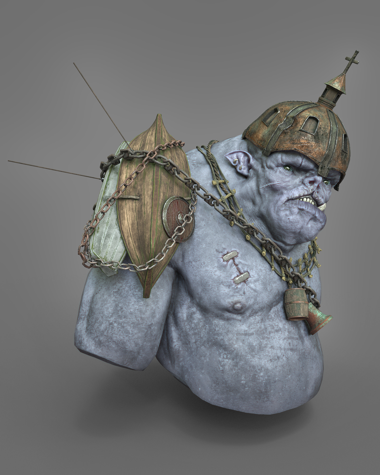 ArtStation - Giant Troll - realtime