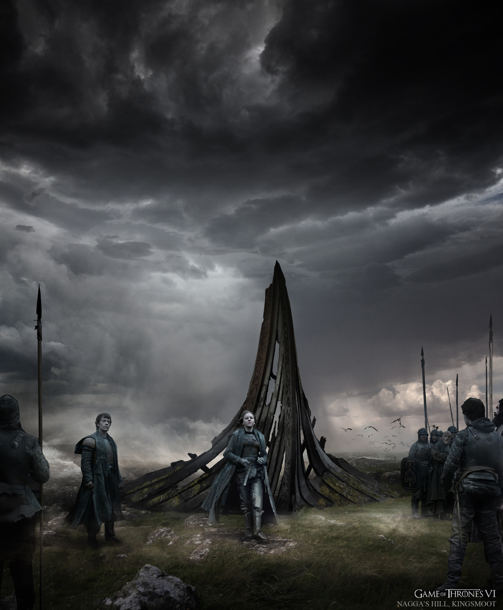 ArtStation - Ironborn Kingsmoot concepts, GOT season 6