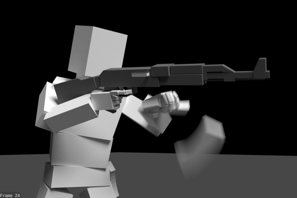 ArtStation - Reload animation, Elias Schwarze