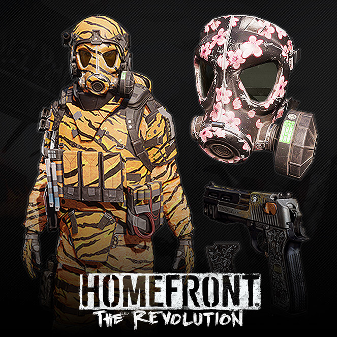ArtStation - Character & Weapon Decals - Homefront: The Revolution