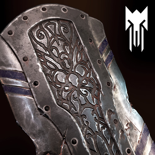 ArtStation - UE4 Shield Pack - Tower Shield