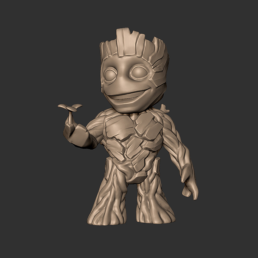 ArtStation - Groot fan art