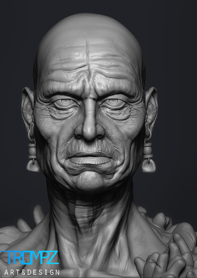 ArtStation - TUM-SE-NE-HO "man who has no blood"