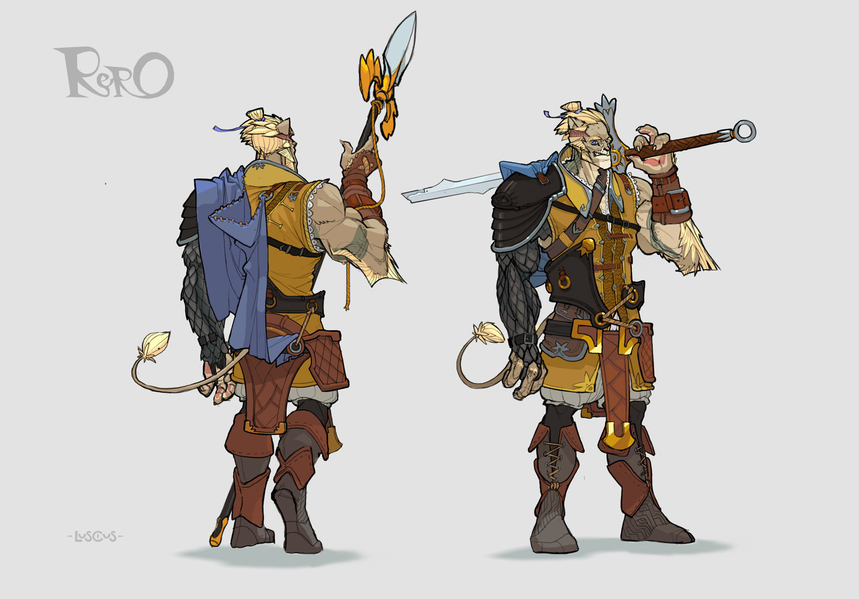 ArtStation - Concept Rero part 1 + Speedmaint