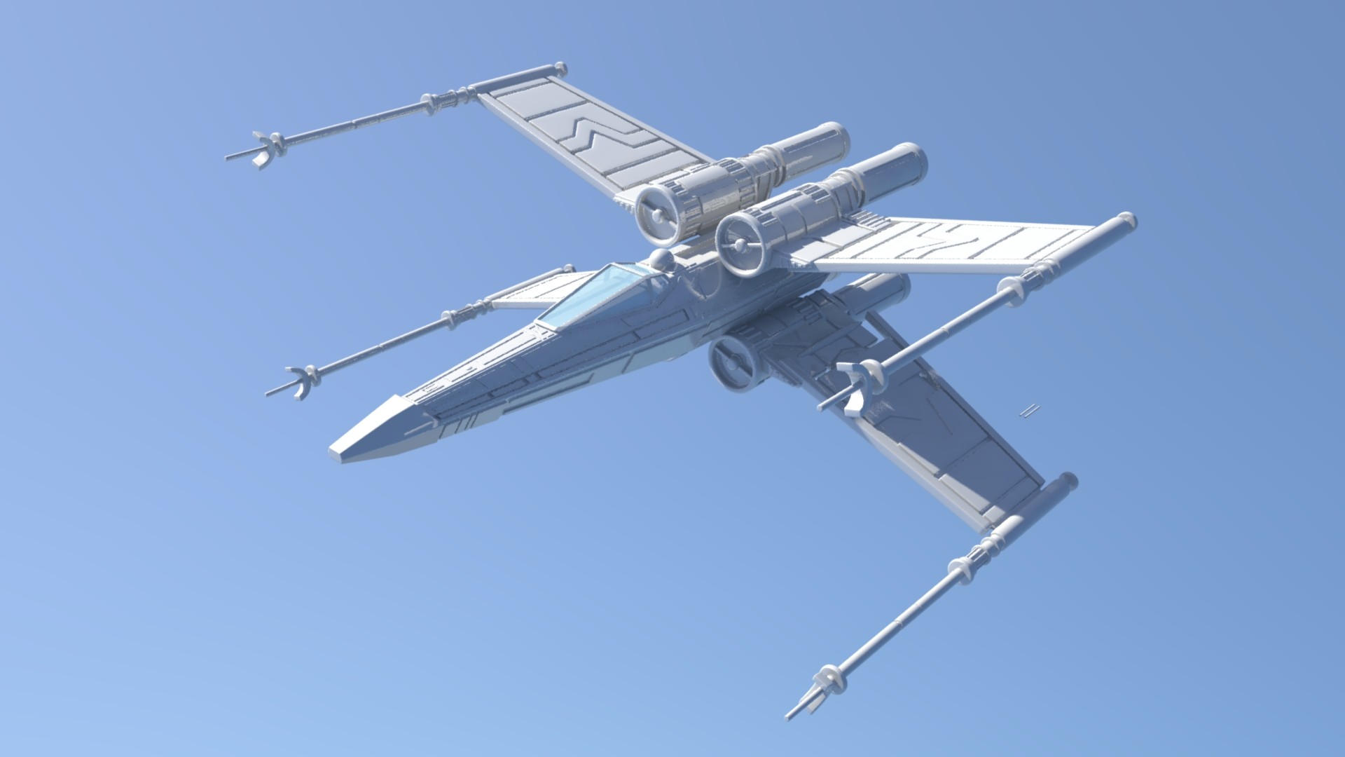 ArtStation - X-Wing Starfighter