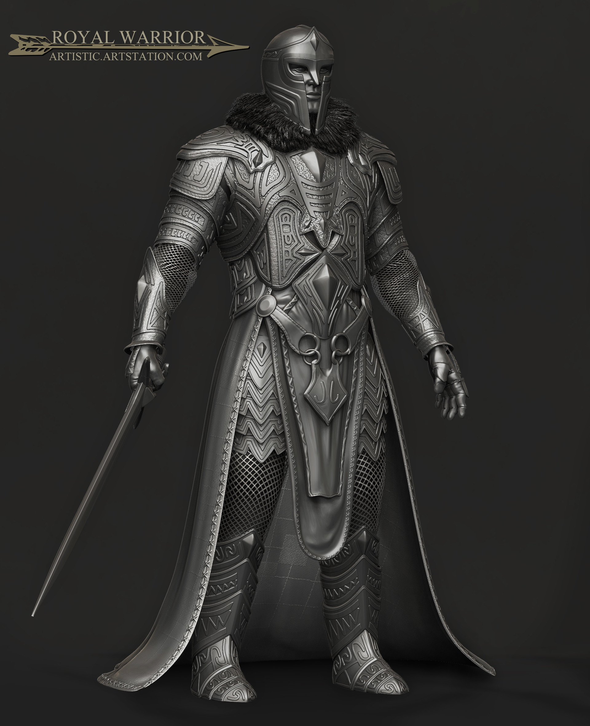 ArtStation - ROYAL WARRIOR
