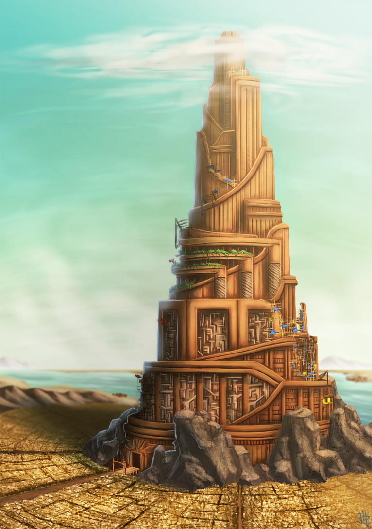 ArtStation - Tower of Babel - Scenery Assignment