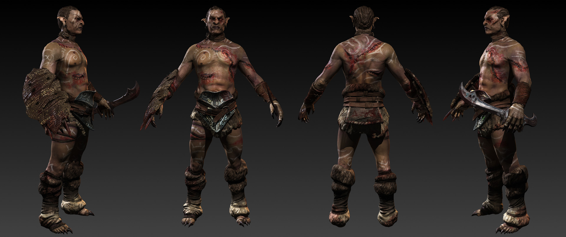 ArtStation - Orc warlord