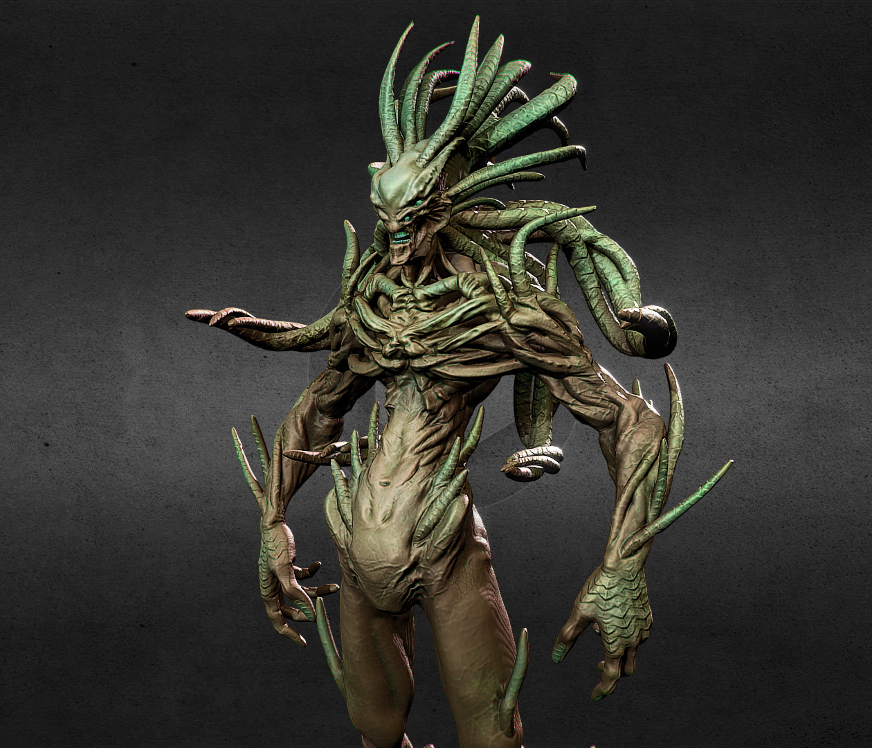 ArtStation - Holley - the alien