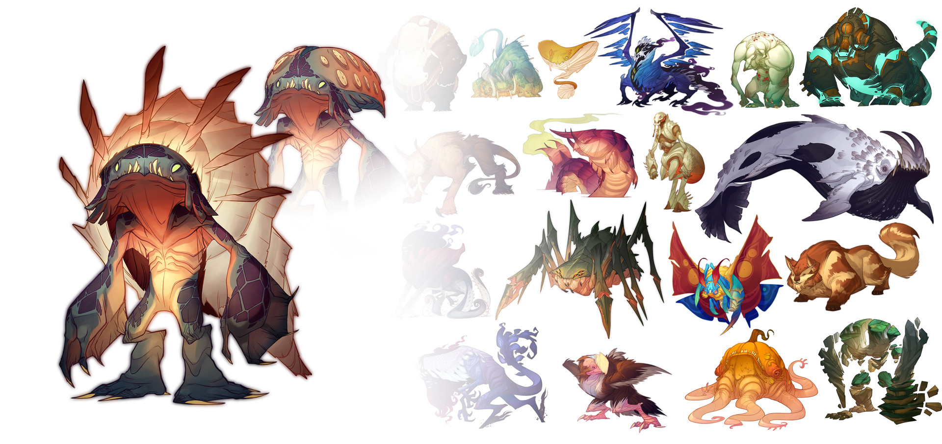 ArtStation - Project Copernicus - Creatures Part 1