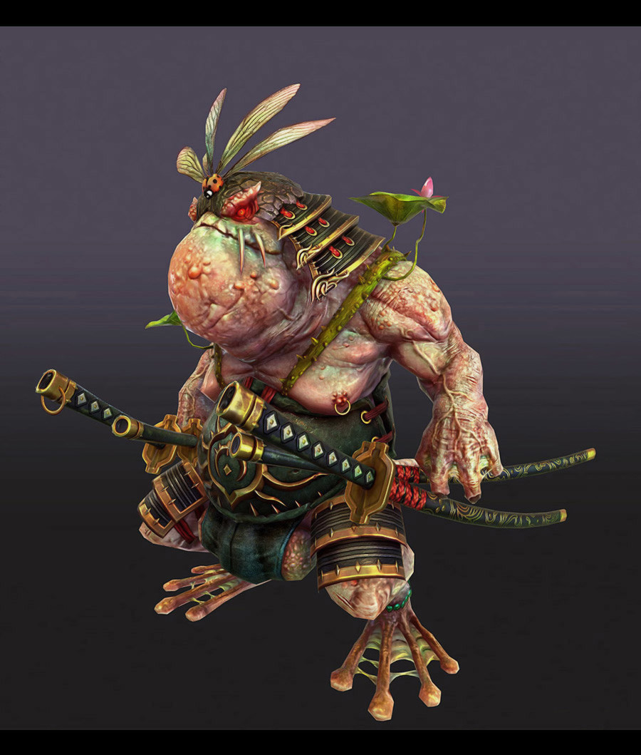 ArtStation - General frog