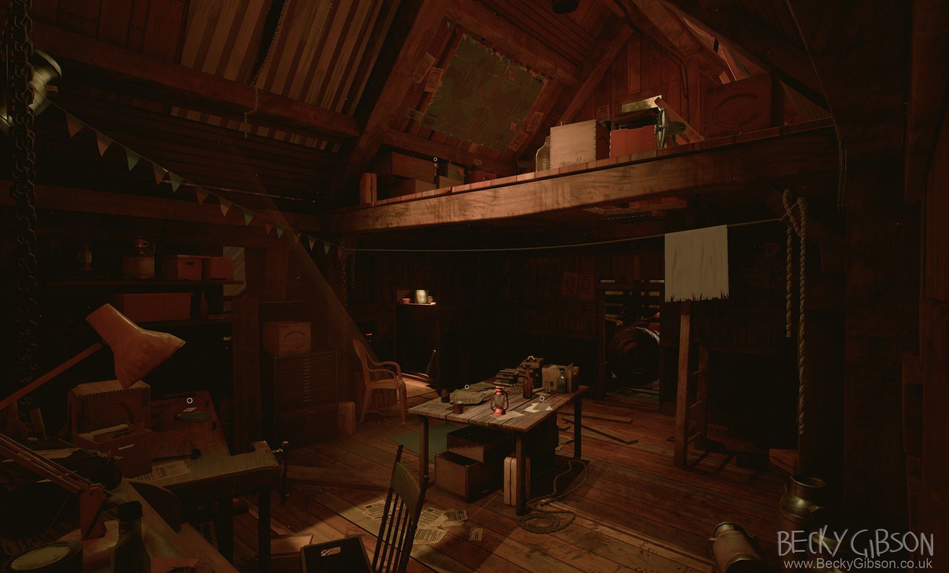 ArtStation - The Barn - Playable UE4 Environment