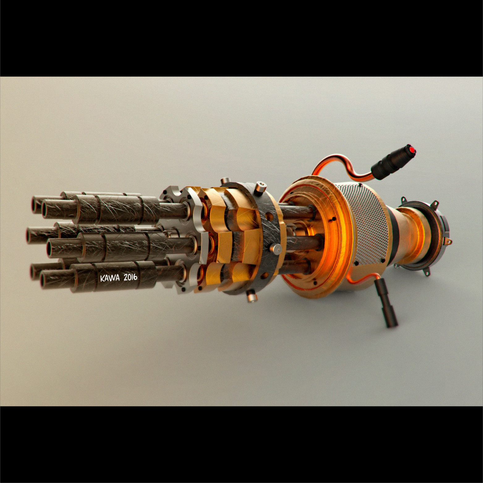 ArtStation - Gatling Gun