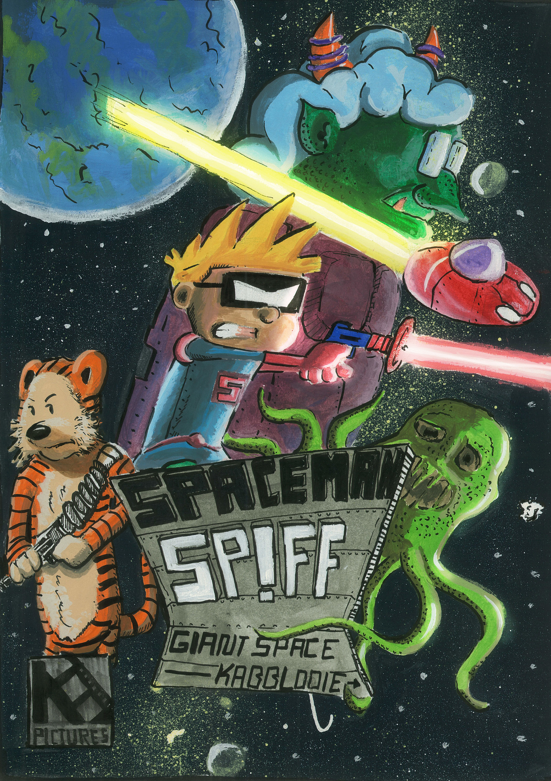ArtStation - Spaceman Spiff: Giant Space Kablooie
