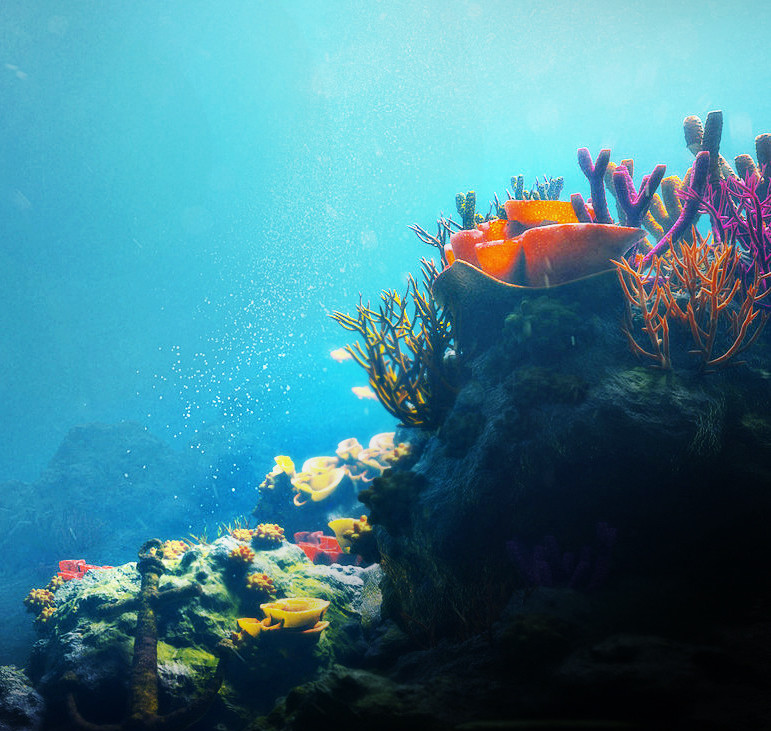 ArtStation - UnderWater Environment