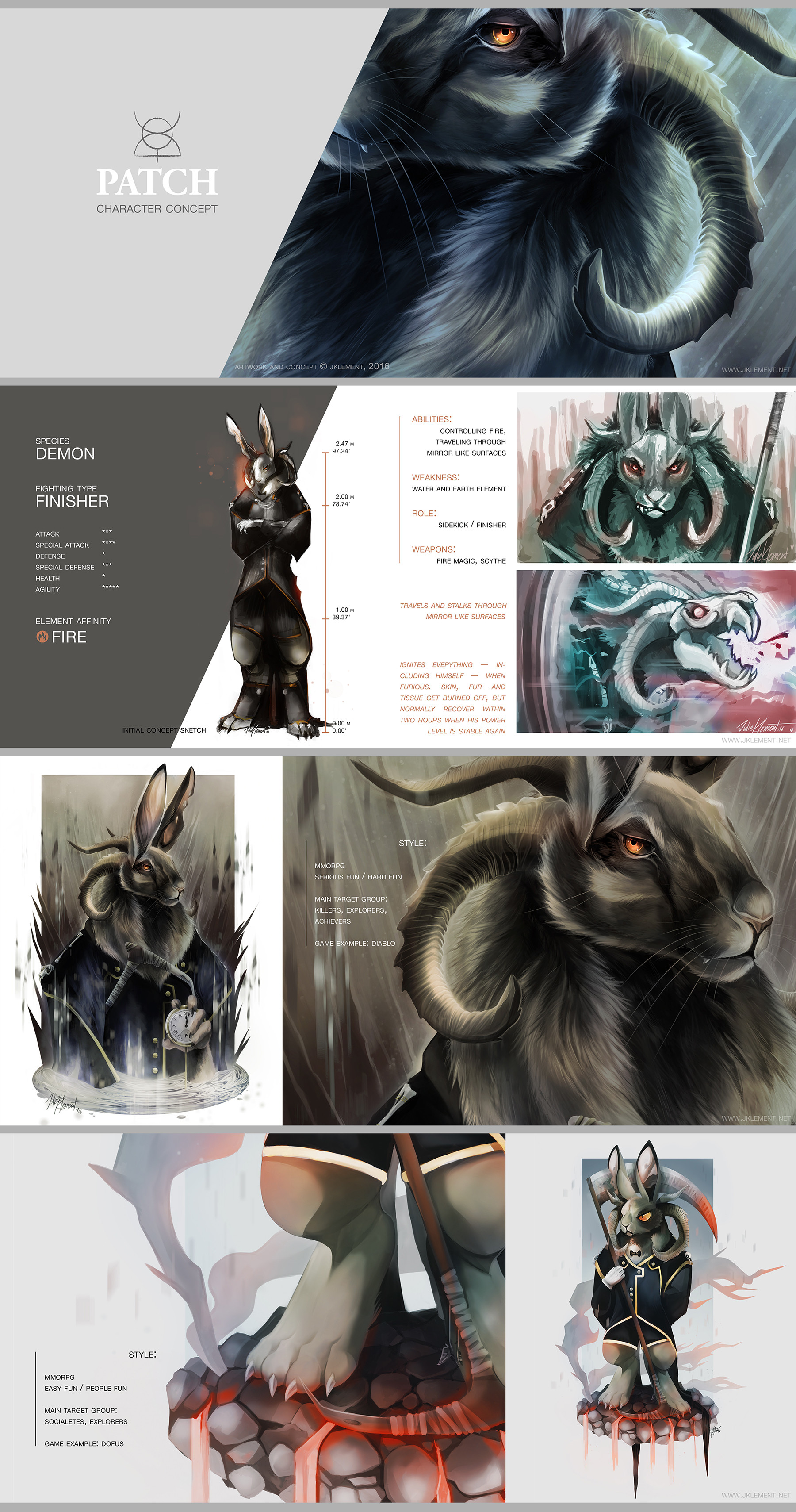 ArtStation - Mirror Demon / Concept