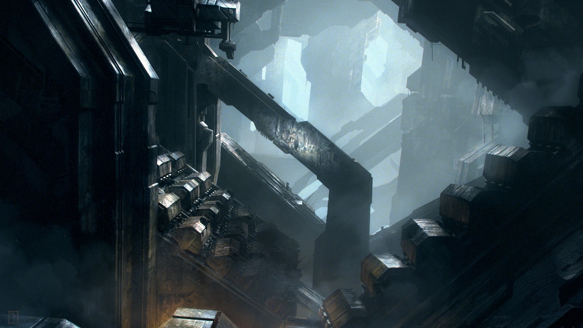 ArtStation - Kronos Trenches Concepts