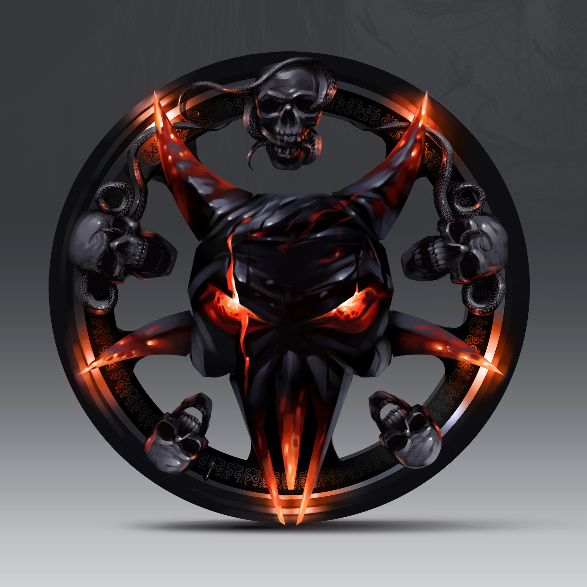 ArtStation - Motorbike rim designs