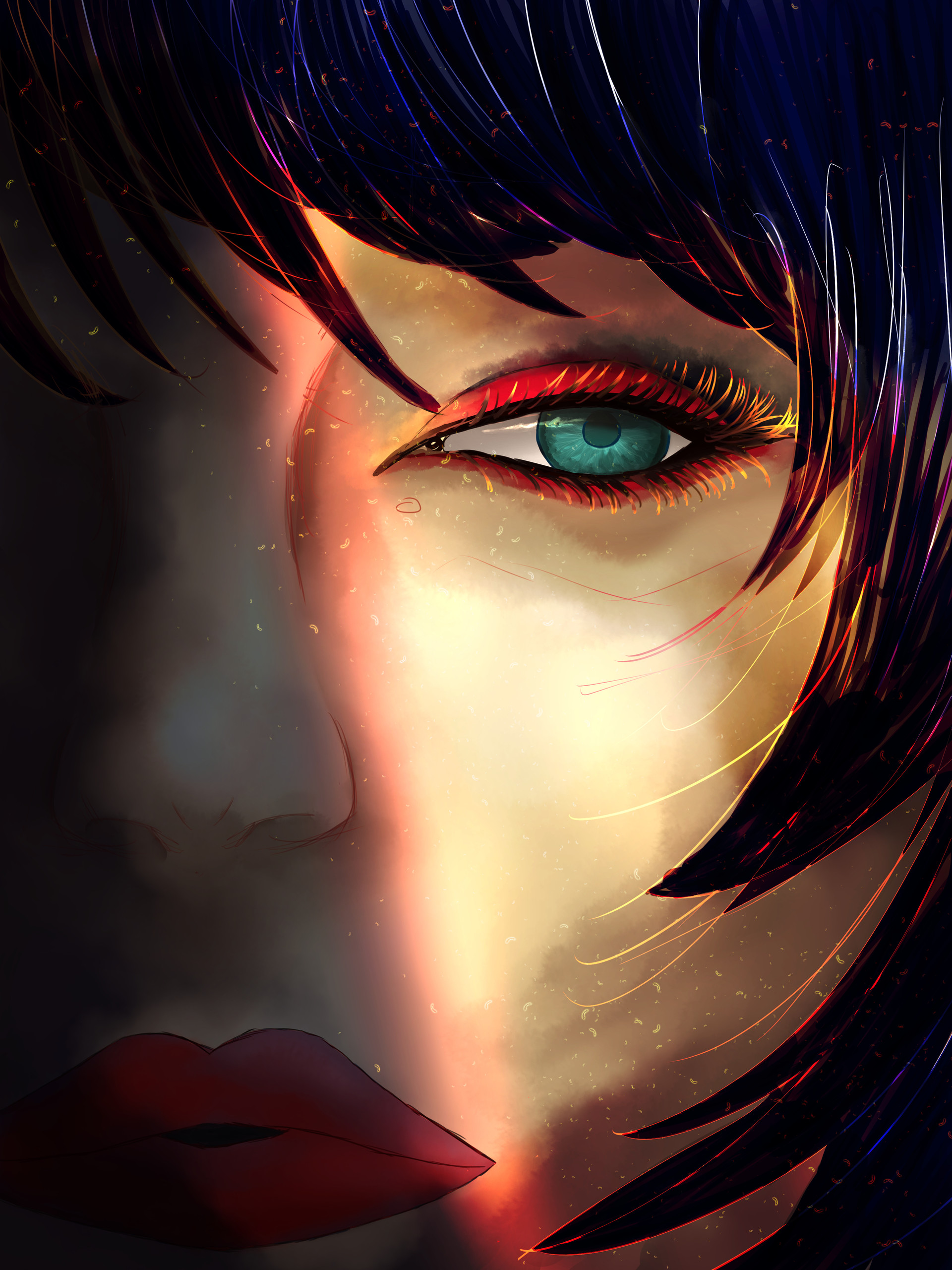 ArtStation - Half face