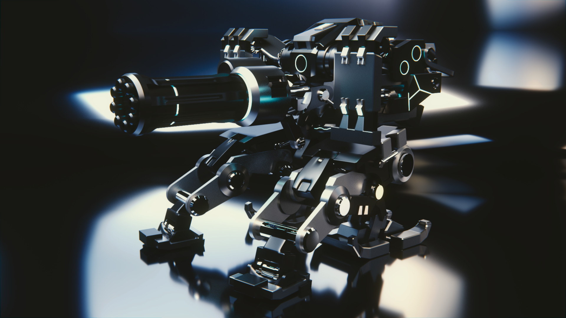 ArtStation - Overwatch - Turret Bastion