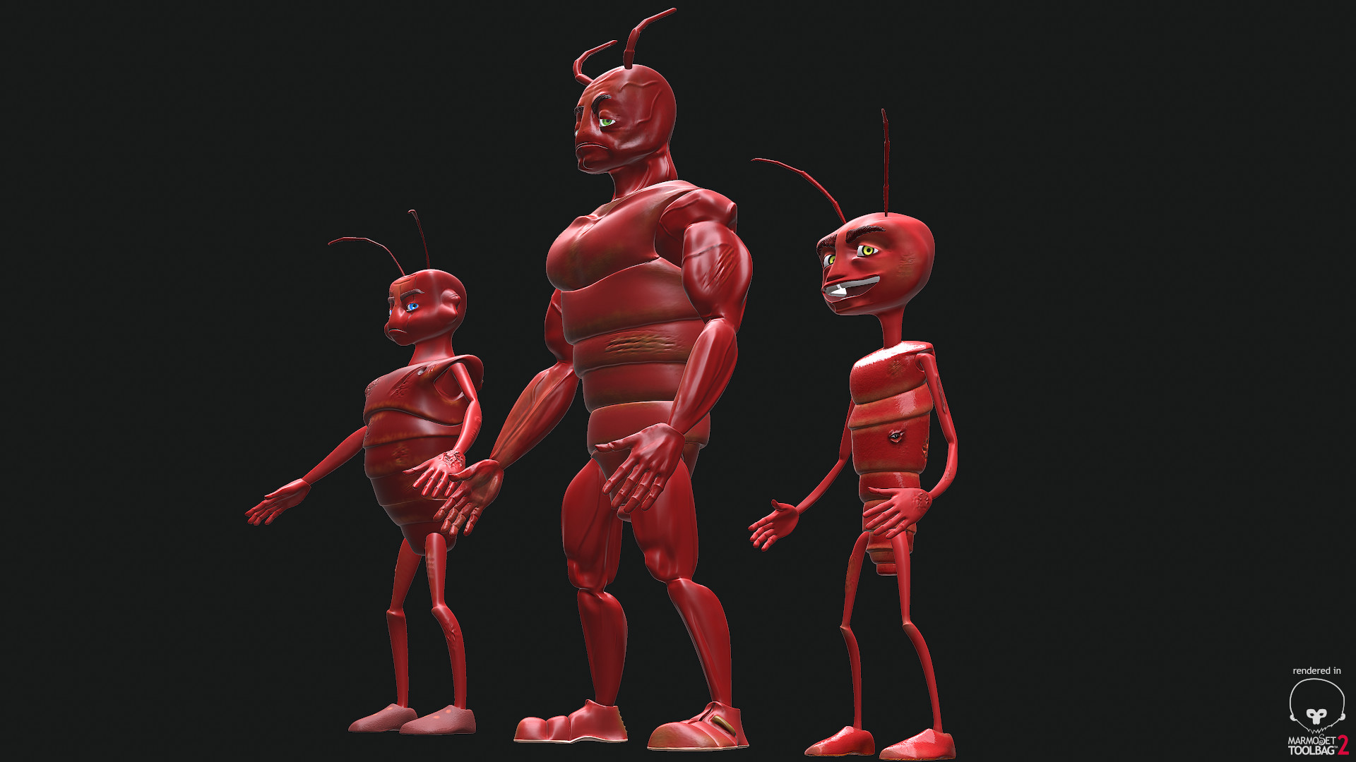 ArtStation - Red Ant-gangster